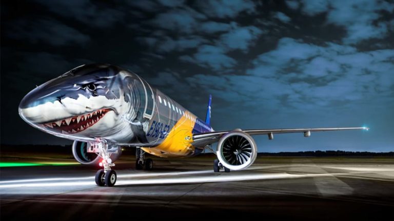 Will You Fly On This Scary White Shark Aircraft? - The Premier News